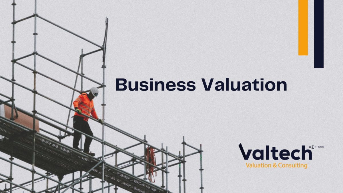 Valuation of Construction Work Related Business